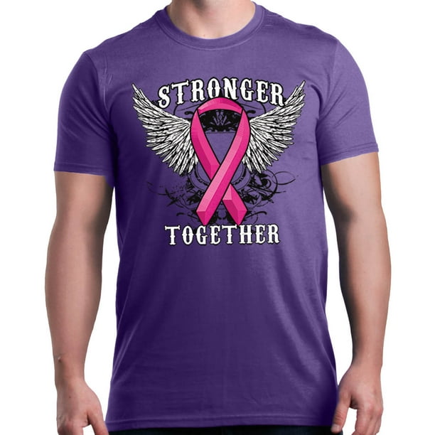 Shop4ever Shop4ever Mens Stronger Together Breast Cancer Awareness