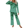 Kiplyki Flash Deals Womens Sleepshirts Printing Round Neck Short Sleeve
