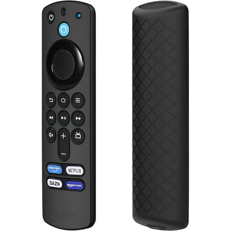 Black Remote Case Replacement for FireTVstick (3rd Gen) 2021 Release ...