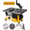 4" Mini Portable Table Saw, Mini Hobby Table Saw, Small Cutting Machine ...