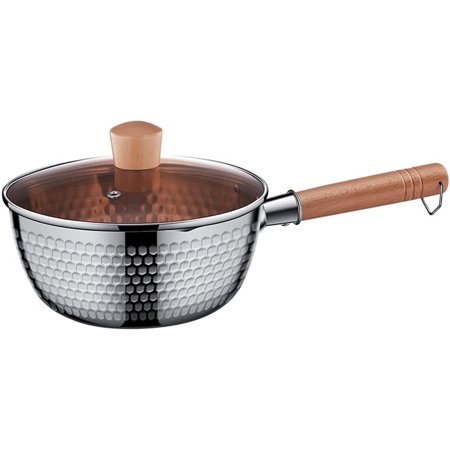 Saucepan with Lid | Non Stick Saucepan Easy to Clean | Stainless Steel ...