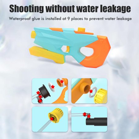 2 Modes Water Pistol Toys for Kids Long-range Spray Toy Water Pistol ...