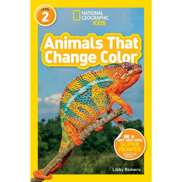 National Geographic Readers: Animals That Change Color (L2) - Walmart ...