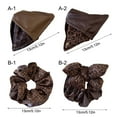 13cm Fabric Hair Claw Clip With Print Design Lightweight Hairpin For ...
