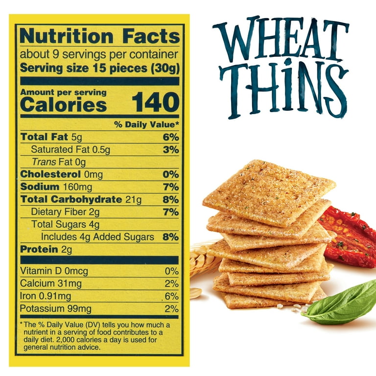 Wheat Thins Label