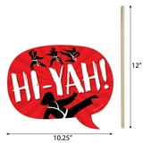 Big Dot of Happiness Funny Karate Master - Martial Arts Birthday Party ...