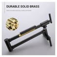 Brass Pot Filler Tap Wall Mounted Kitchen Sink Faucet Black Single Cold ...