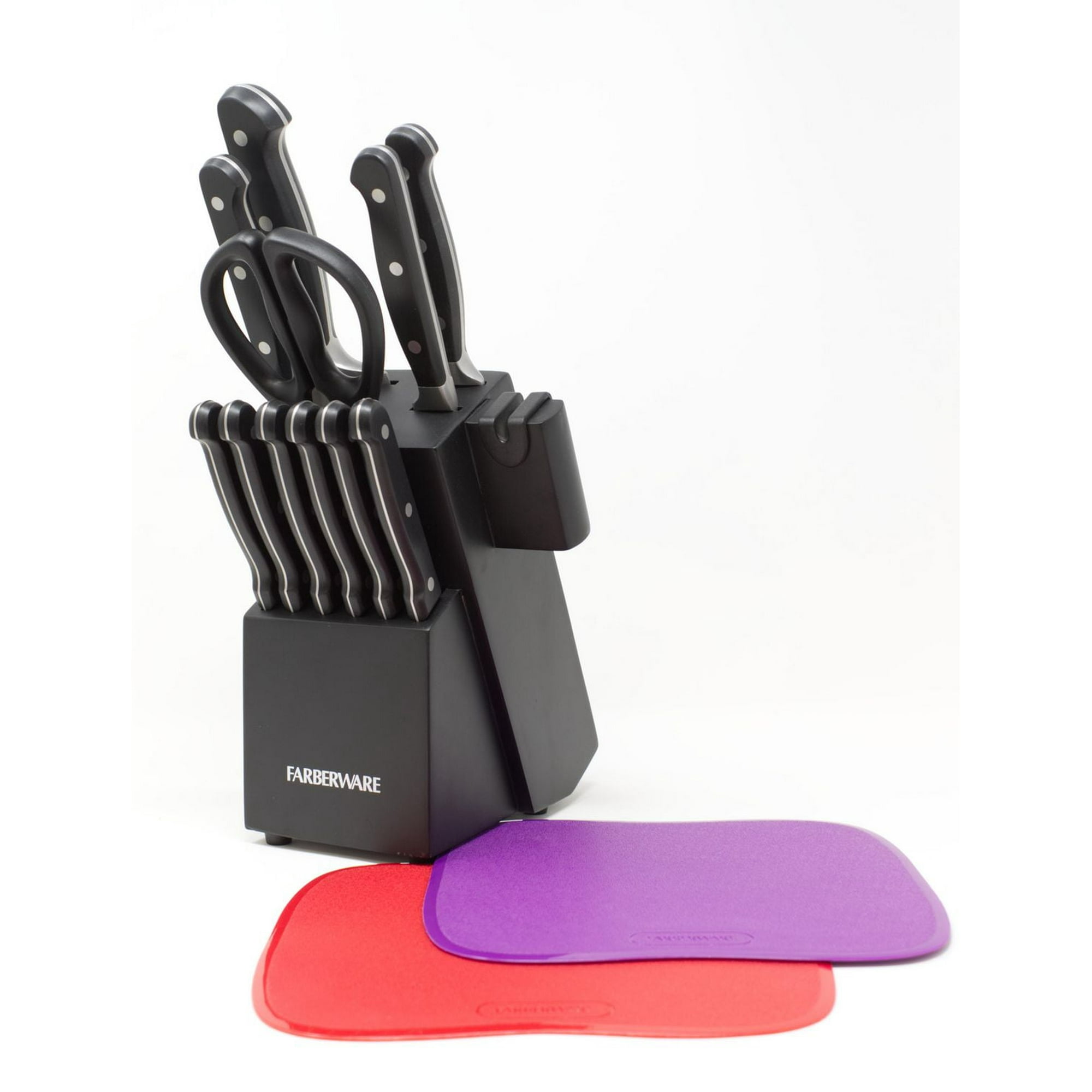 Click here for Farberware 14 Piece Edgekeeper Forged Cutlery Set prices