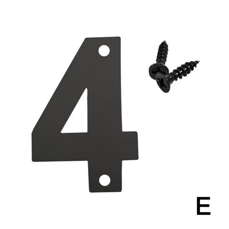 Large Steel Door Numbers 60mm * 120mm Modern House Metal Numerals U0W4 ...