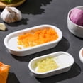 1Pc Garlic Grinder Ginger Grater Ceramics For Kitchen Cooking White ...