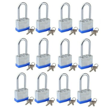 Trimax Keyed-Alike Solid Brass Waterproof Padlock, Pack of 3 - Walmart.com