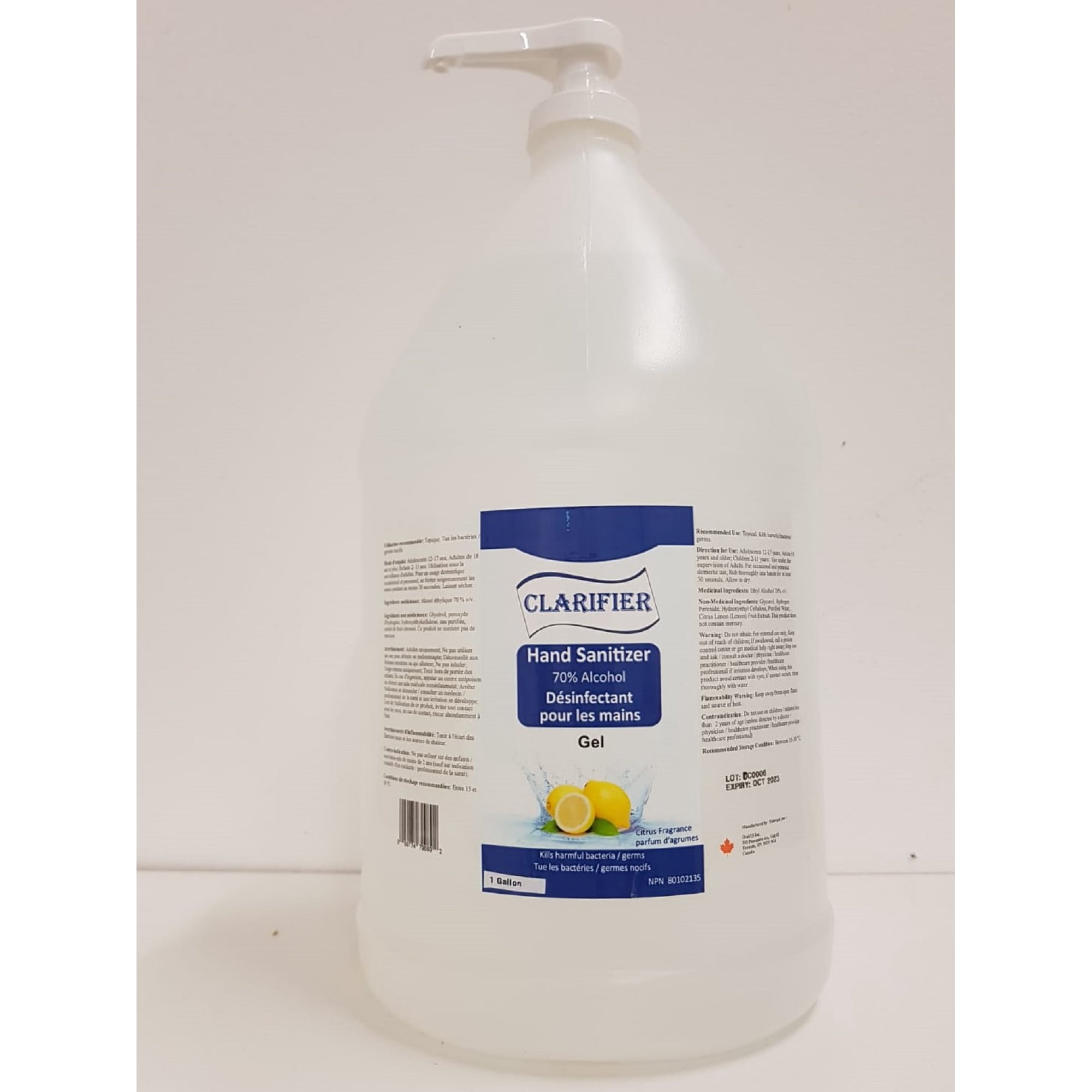 Click here for Clarifier Hand Sanitizer 1 Gallon prices