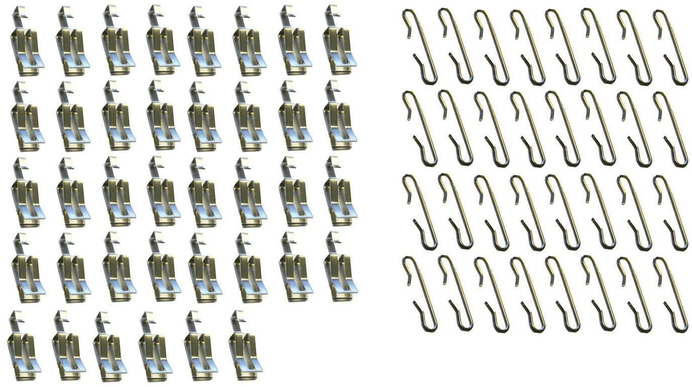 Easy Heat CSK-12 Silver Roof Gutter Clip & Spacer Set - 2 Pack ...