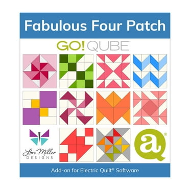 AccuQuilt Plastic, Metal Die-Cut Dies for 8-Piece Fabric Quilting ...
