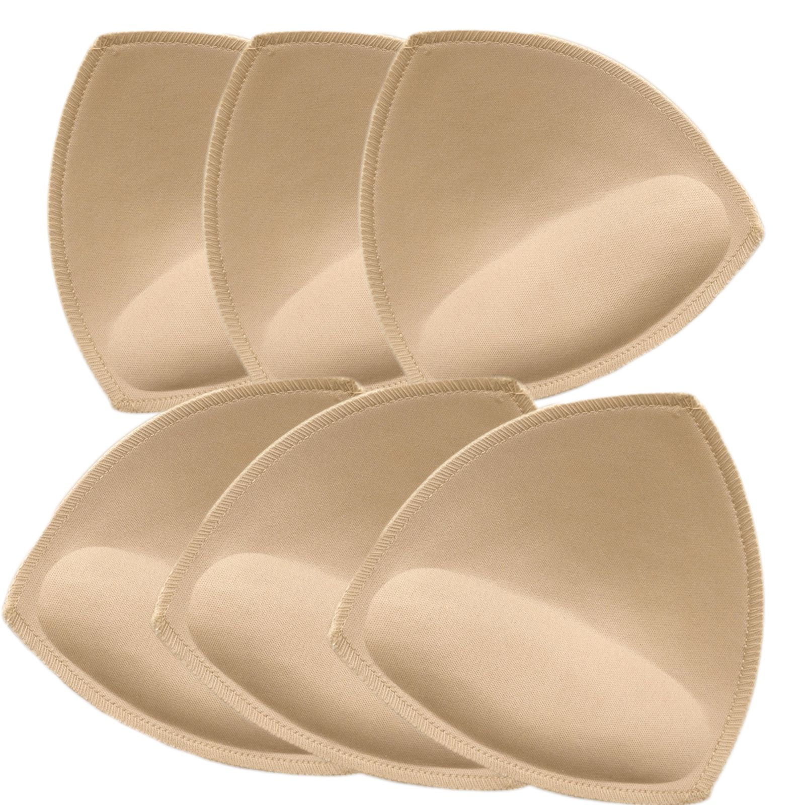 Wieysdoo Bra Pad Inserts 3 Pairs ,Removable Bikini Inserts Soft Bra ...