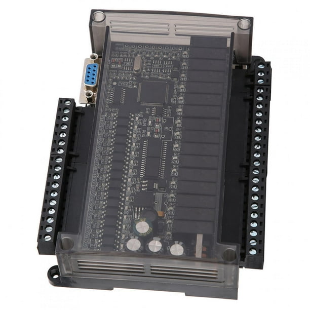 Controlador lógico programable PLC, tablero de control industrial ...
