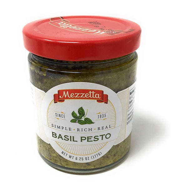 G L Mezzetta Sauce, Basil Pesto, 6.25-Ounce (Pack of 6) - Walmart.com