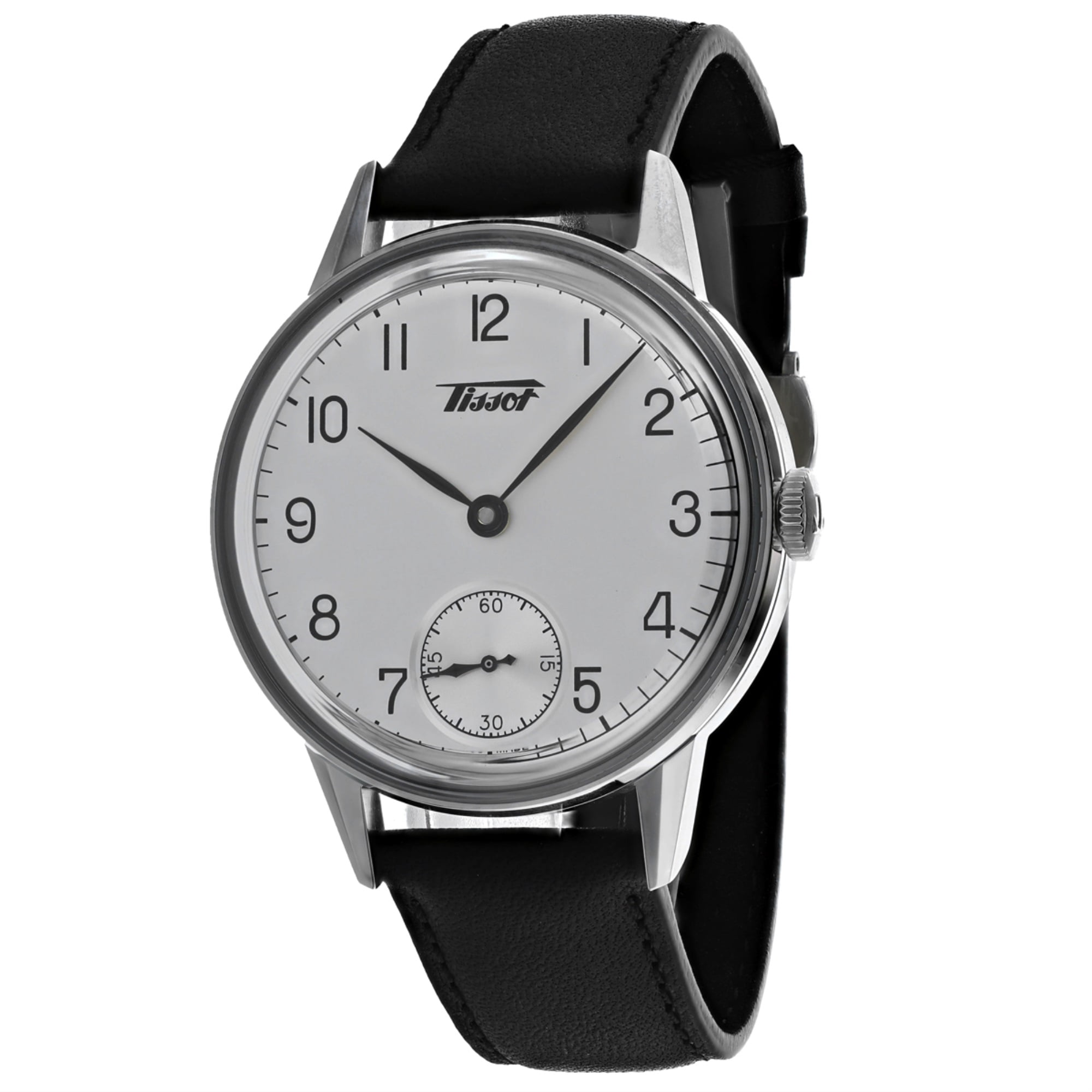 Tissot Heritage Silver Dial Men's Leather Watch T119.405.16.037.00 ...