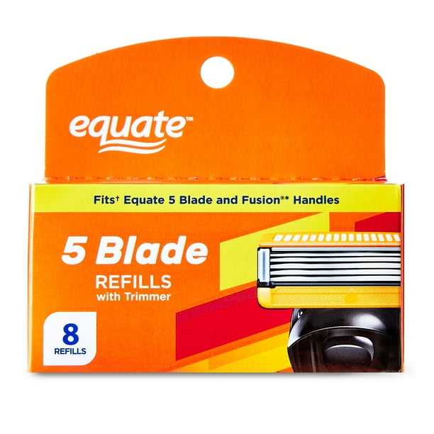 Equate 5 Blade Refills with Trimmer, 8 Count - Walmart.com