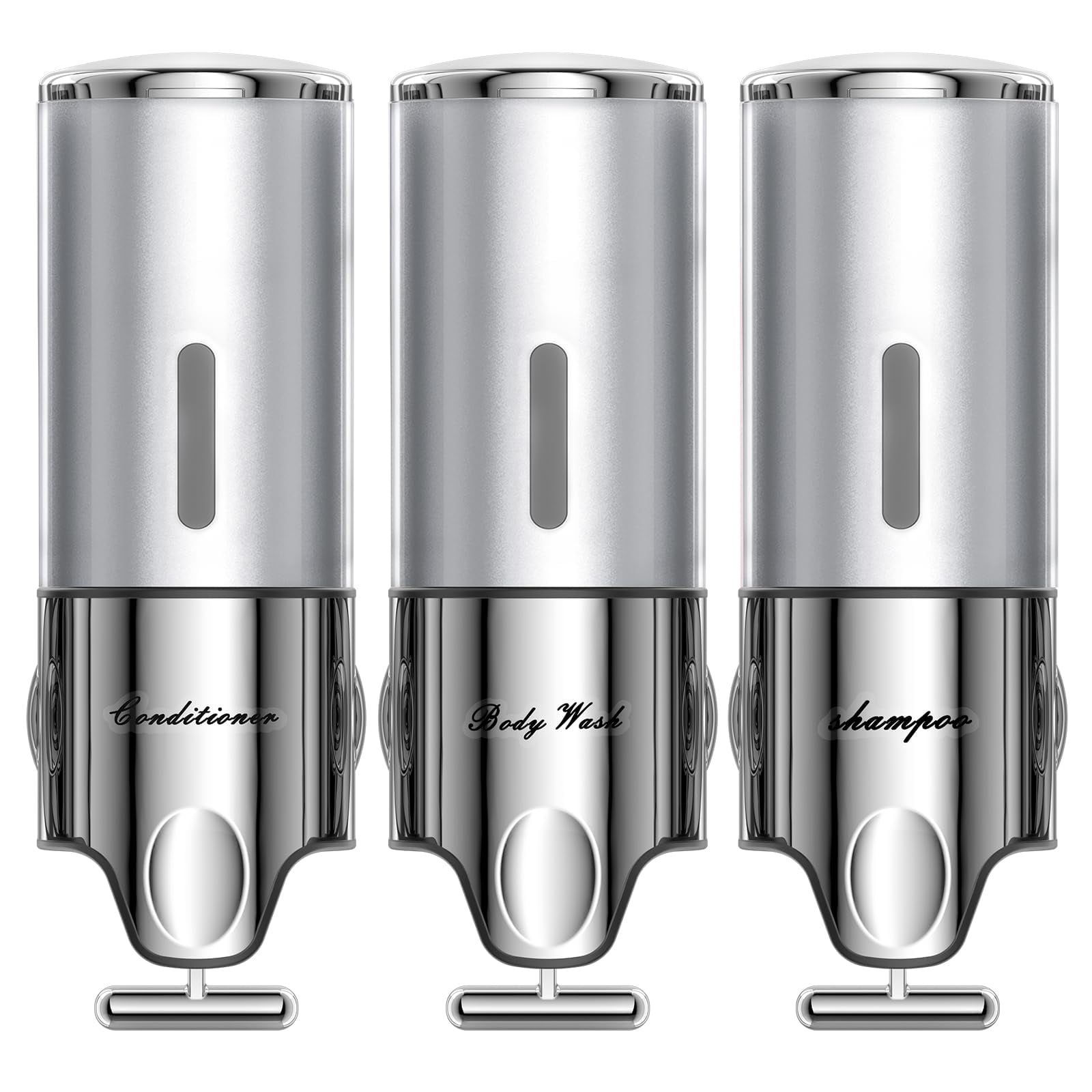 Dispensador de champú y acondicionador EXIN DECHEN 520 ml x3 Chamber ...