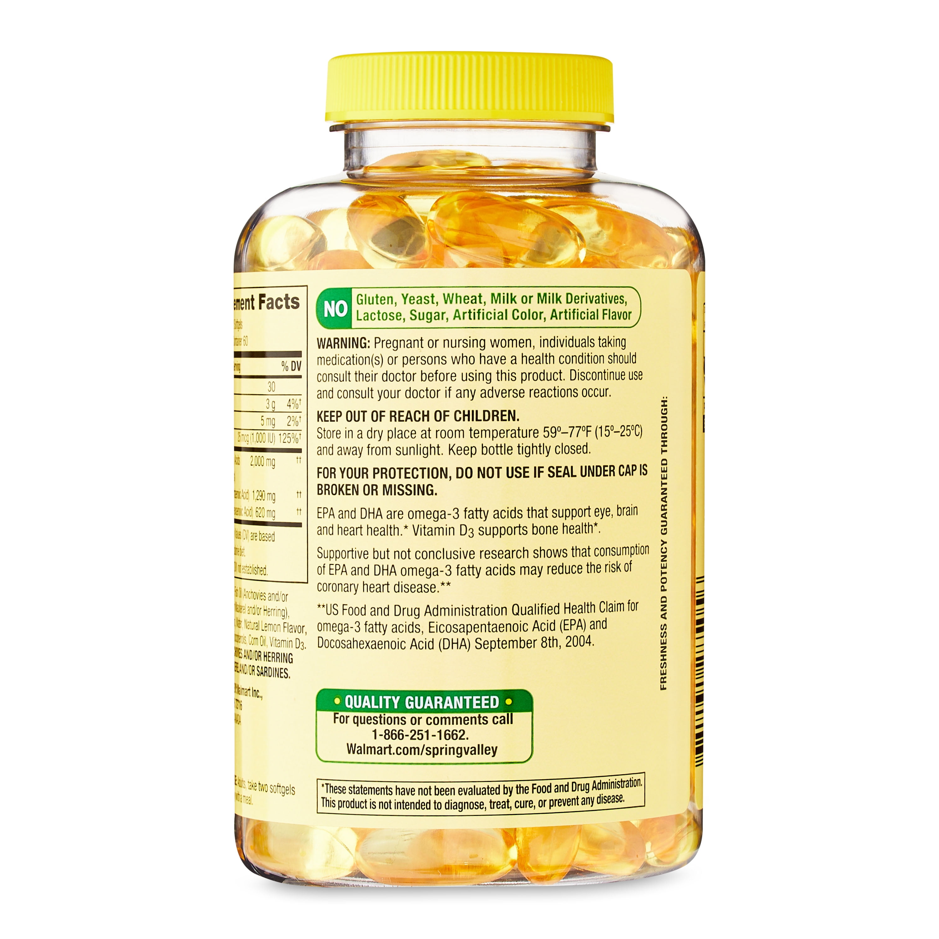 Spring Valley Maximum Care Omega-3 from Fish Oil Macao | Ubuy