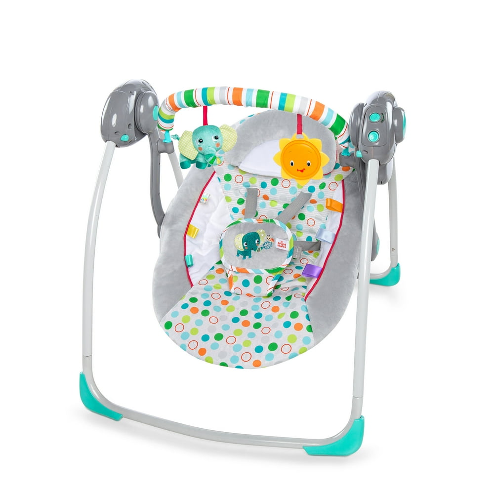Bright Starts Itsy Bitsy Jungle Portable Swing - Walmart.com - Walmart.com