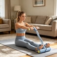 4-Tube Pedal Resistance Bands with Handles, Full Body Workout Equipment ...