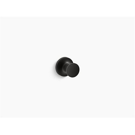 Kohler K-14443-BL Purist Robe Hook - Matte Black | Walmart Canada