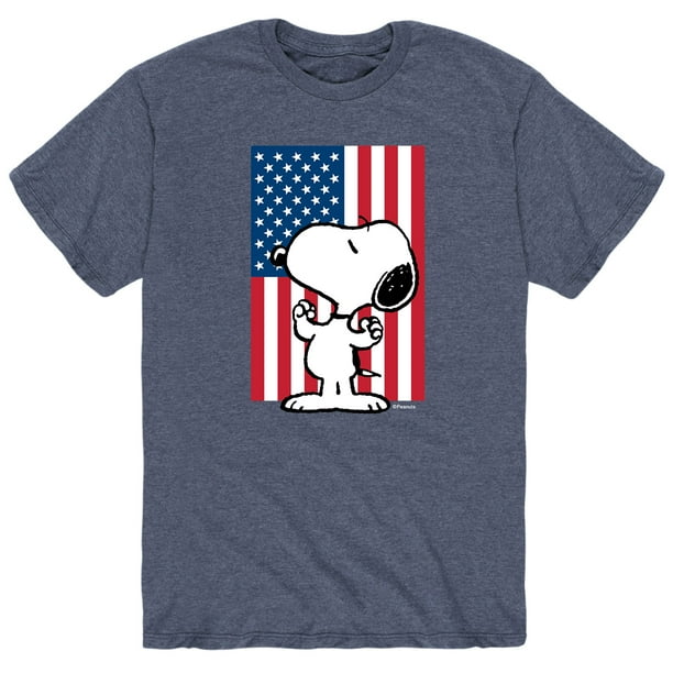 PEANUTS® - Peanuts - Olympics Snoopy USA Flag - Men's Short Sleeve ...