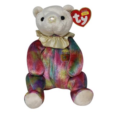 Ty Beanie Baby: Maple the Bear | Stuffed Animal | MWMT - Walmart.com