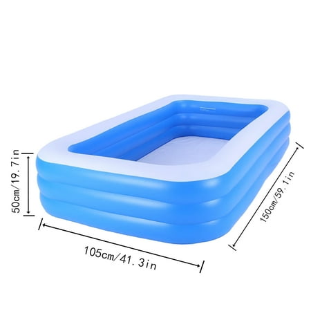 Inflatable Swimming Pool PVC Kids Water Pool Inflatable Swimming Pool ...