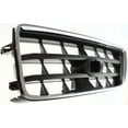 Grille Assembly Compatible With 2003-2005 Subaru Forester Chrome Shell ...