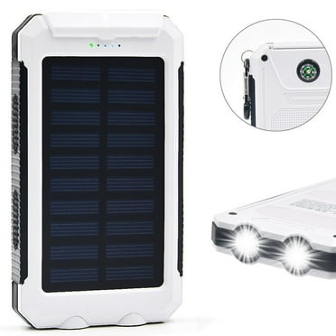 DuraHub - Solar Power USB Battery Bank with QI Wireless, Orange - True ...