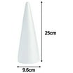 Lierteer Styrofoam Foam Cones Polystyrene for Crafts DIY Painting ...