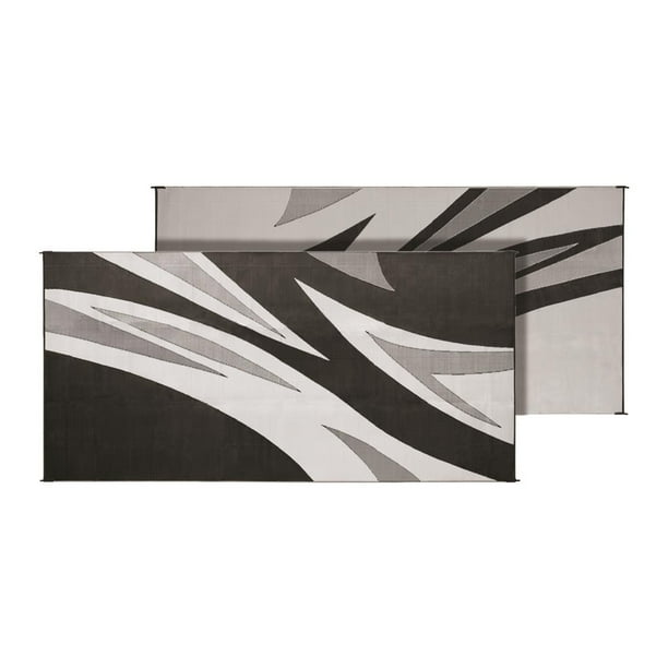 Faulkner Patio Mat 46258 Summer Waves Design; 16 Foot Length x 8 Foot ...