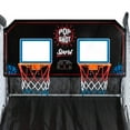 Pop-A-Shot Dual Shot Sport 81in Foldable Indoor Basketball Game with ...