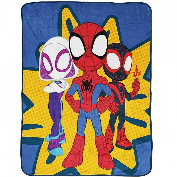Marvel Spidey and His Amazing Friends Team Spider-Man Throw - Walmart.ca