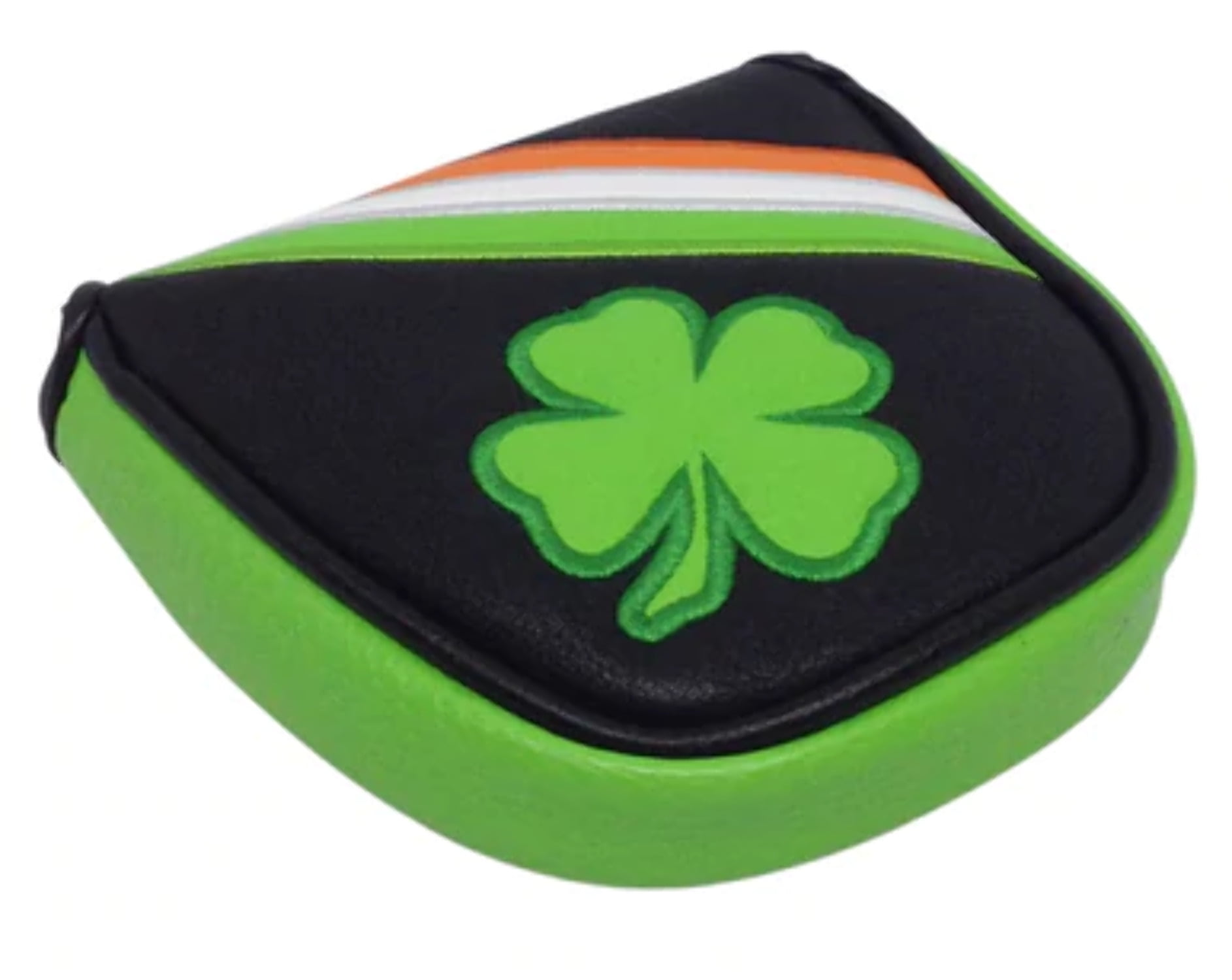 Irish Shamrock Embroidered Putter Cover by ReadyGOLF - Mallet - Walmart.com