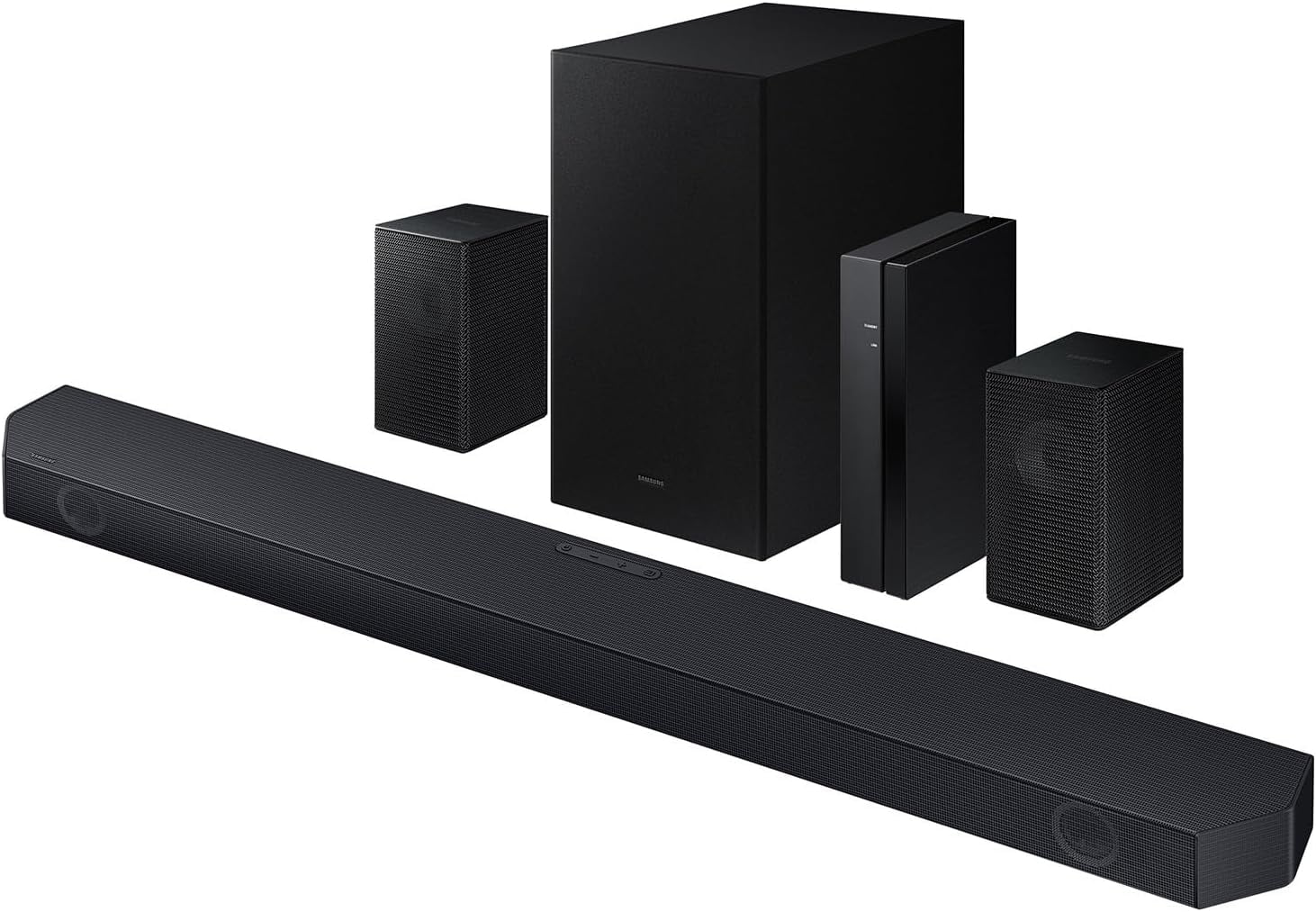 Open Box Samsung HW-Q65C/ZA 5.1 Channel Sound Bar w/ wireless Subwoofer ...