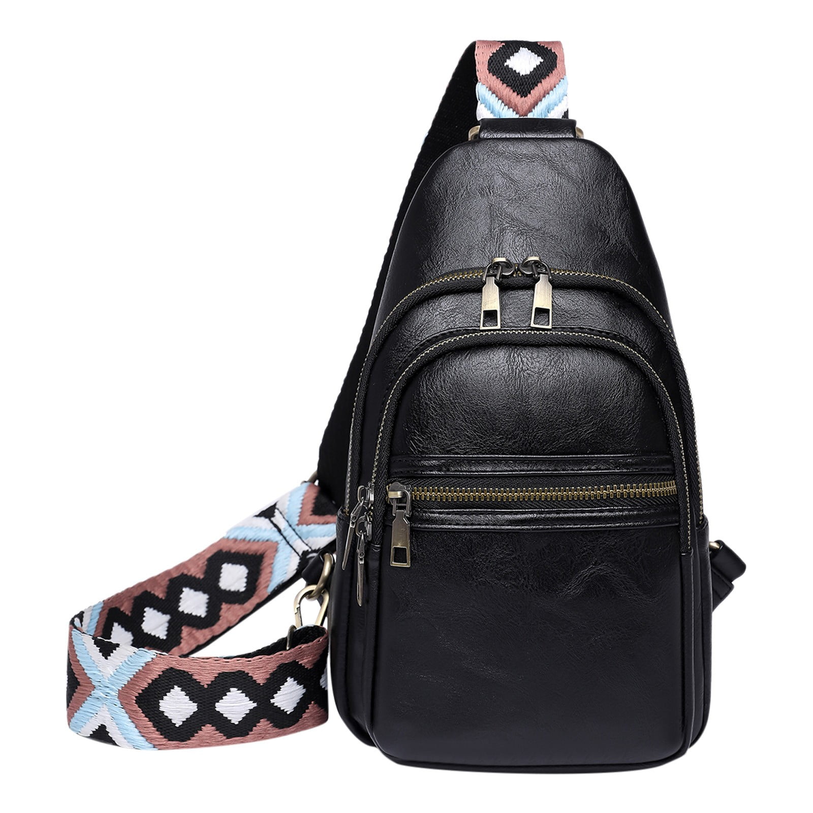 Click here for Yousnh Women Chest Bag Sling Bag Crossbody Leather... prices