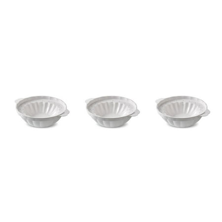 Electronicheart Ice Bowl Mold Plastic Freezing Chocolate Fondant Candy ...