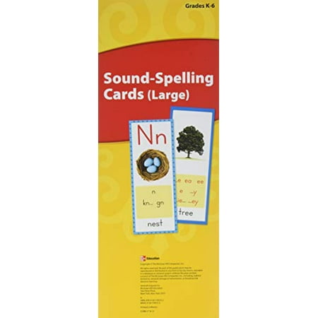Reading Wonders Sound Spelling Cards (Large) Grades K/6 (ELEMENTARY ...