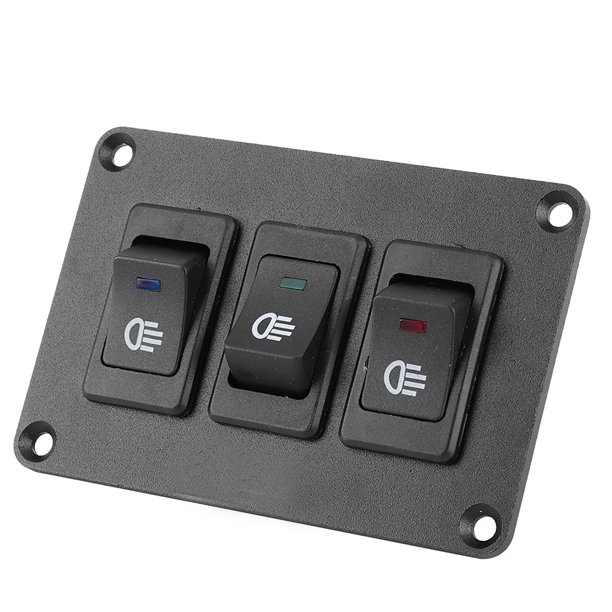 Fydun LED Toggle Switch 12V/30A LED Combination Toggle Switch Panel ...