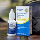 Equate Contact Lens Rewetting Drops for Soft Contact Lenses, 0.5 fl oz ...