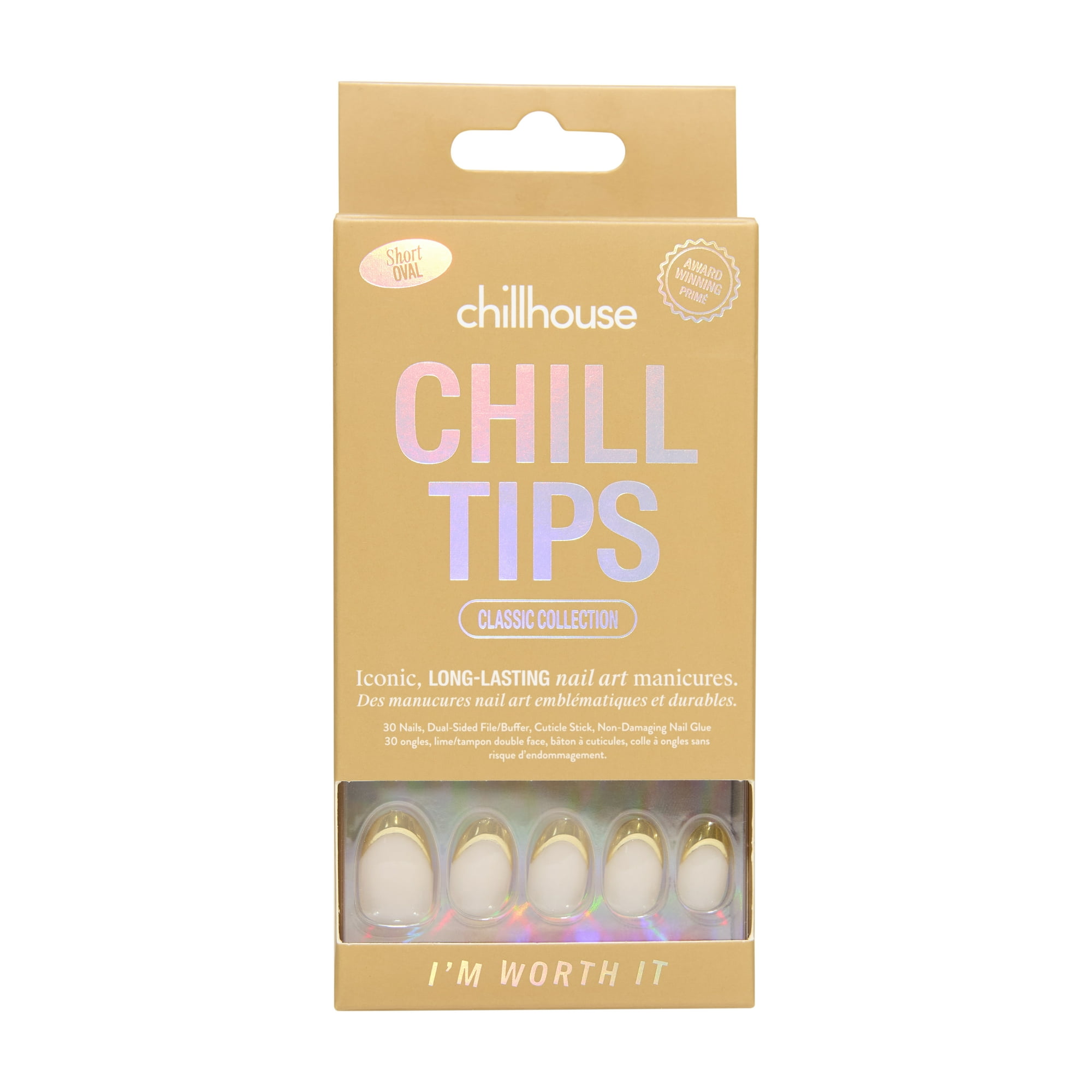 Click here for Chillhouse - Press Ons Tips Nails - Oval - Im Wort... prices