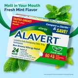 Alavert Allergy 24 Hour Relief, Fresh Mint Flavor, Orally ...