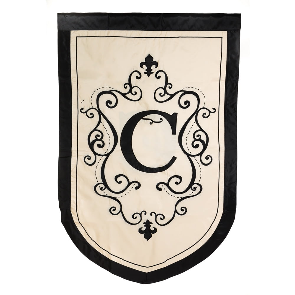 Monogram Estate Size Flag - C - Walmart.com