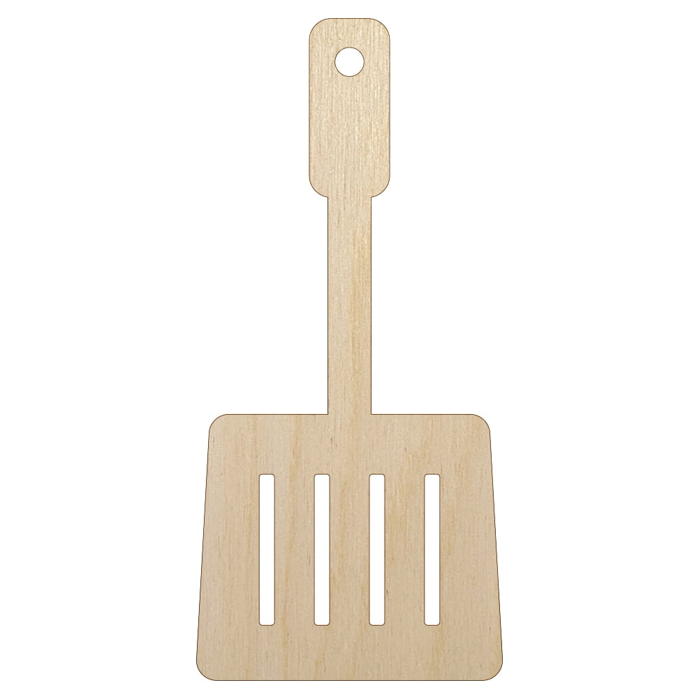 Spatula Cooking BBQ Wood Shape Unfinished Piece Cutout Craft DIY ...