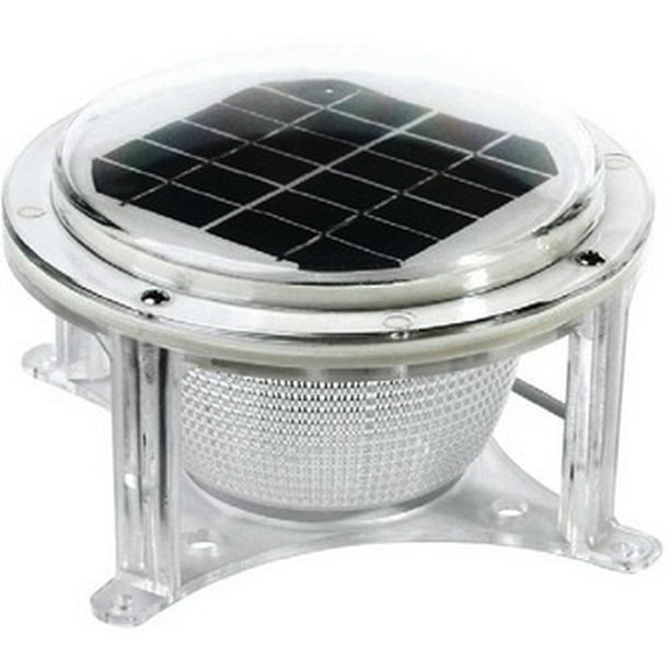 Dock Edge 96-282F Solar Piling Dome Light - Walmart.com