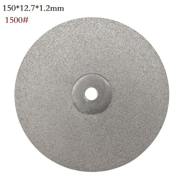 6" 150mm Grit80-3000 Diamond Coated Wheel Lapping Disc Flat Lap Wheel ...